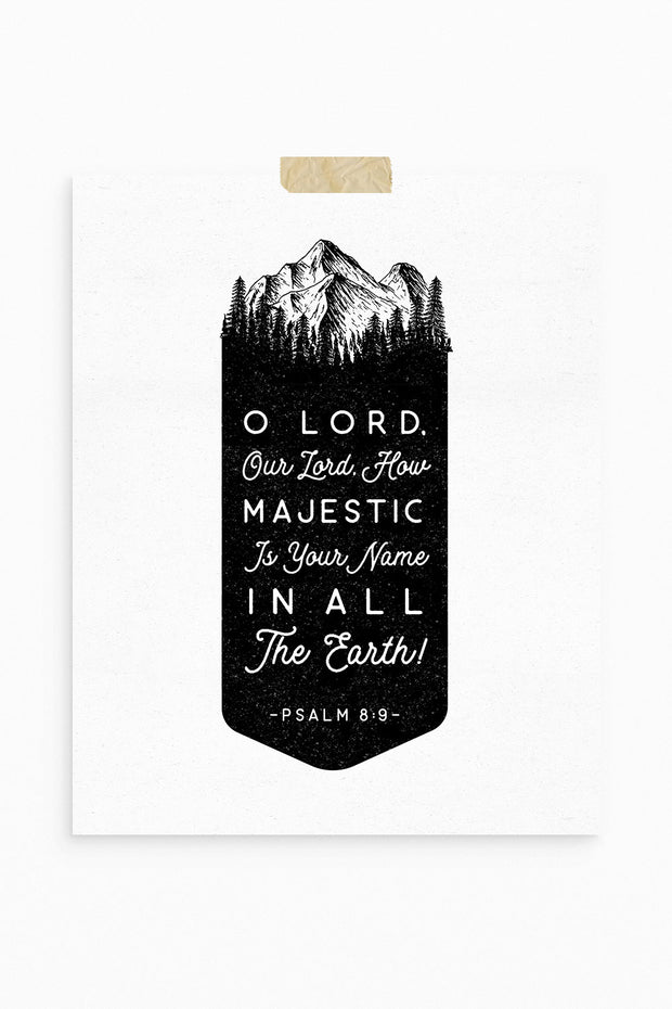 Psalm 8:9 – Sola Gratia Co.